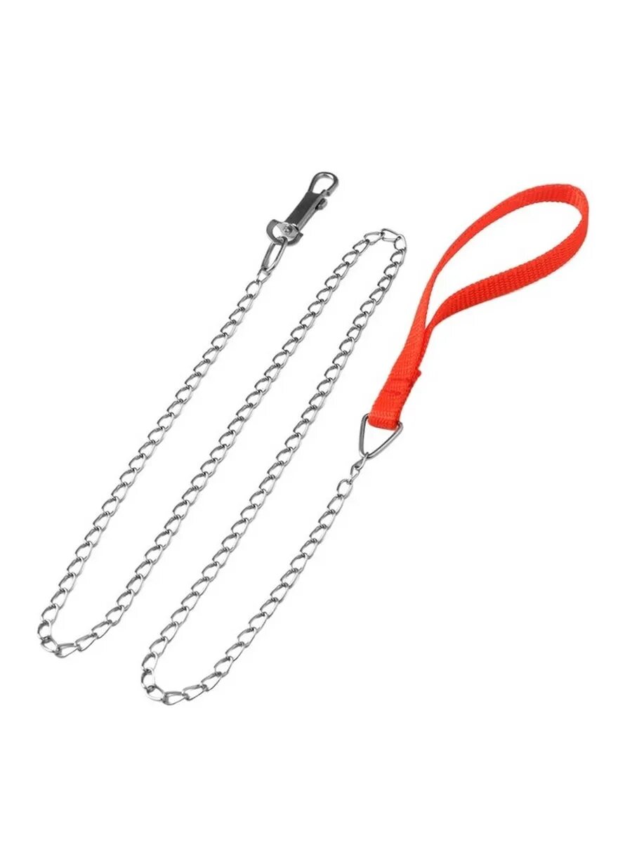 Прочный металлический поводок для собак 120 см