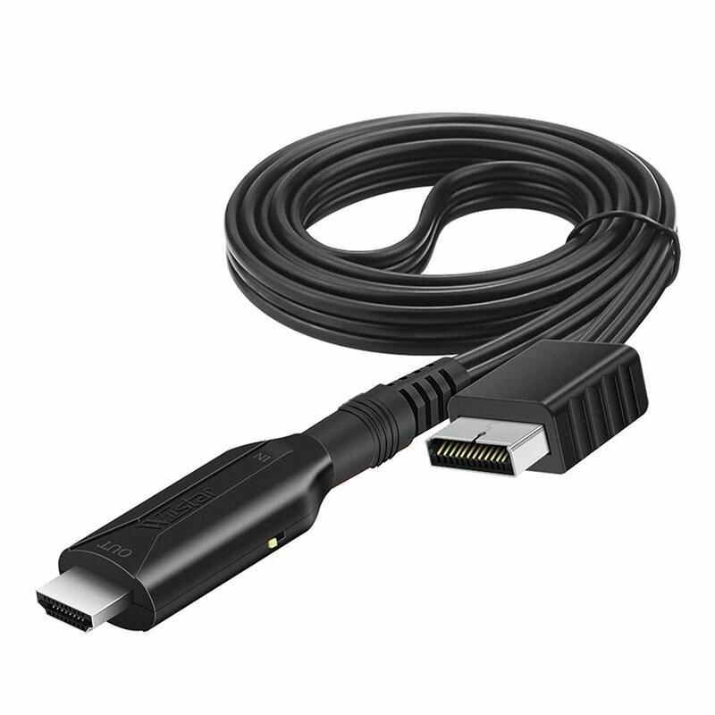 Конвертер PS2 в HDMI 1080p Адаптер для PlayStation 2 с Поддержкой 720P/1080P, Цифровой Переходник для Современных Телевизоров