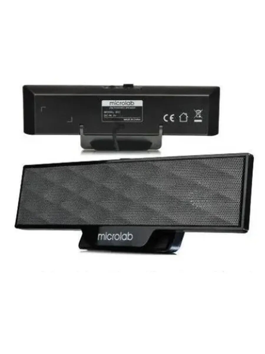 Колонки 2.0 B51 BLACK 4 Вт