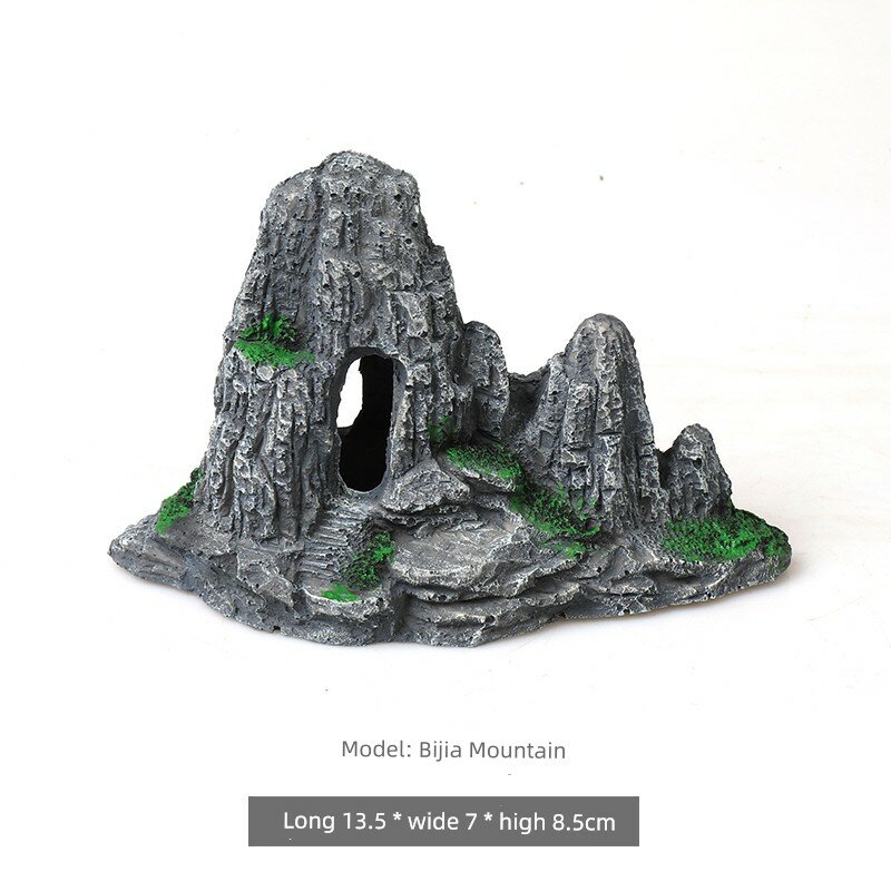 Декор для аквариума: искусственный скалодром, камень «Зеленый дракон», сосна «Добро пожаловать», водные растения,