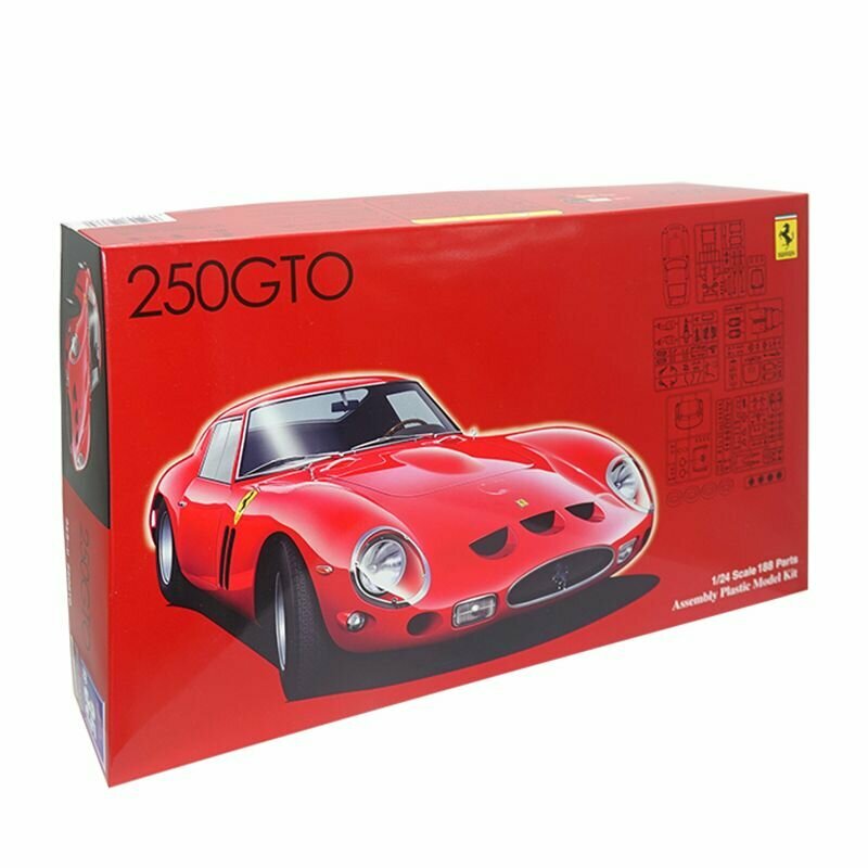 Сборная модель Машинка Fujimi-12337F 1/24 Ferrari 250 GTO with engine internal structure car model kit