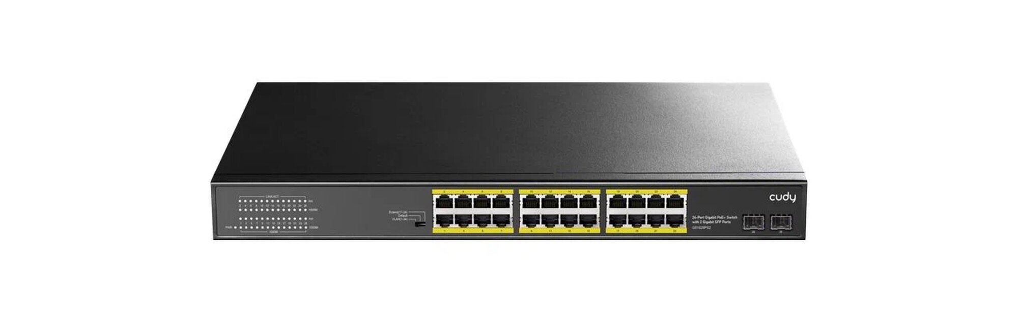 Коммутатор Cudy GS1028PS2, неуправляемый, 1 Гбит/с, 24 порта, 300 Вт