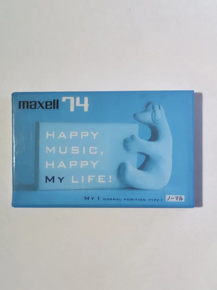 Аудиокассета запечатанная MAXELL MY1 74