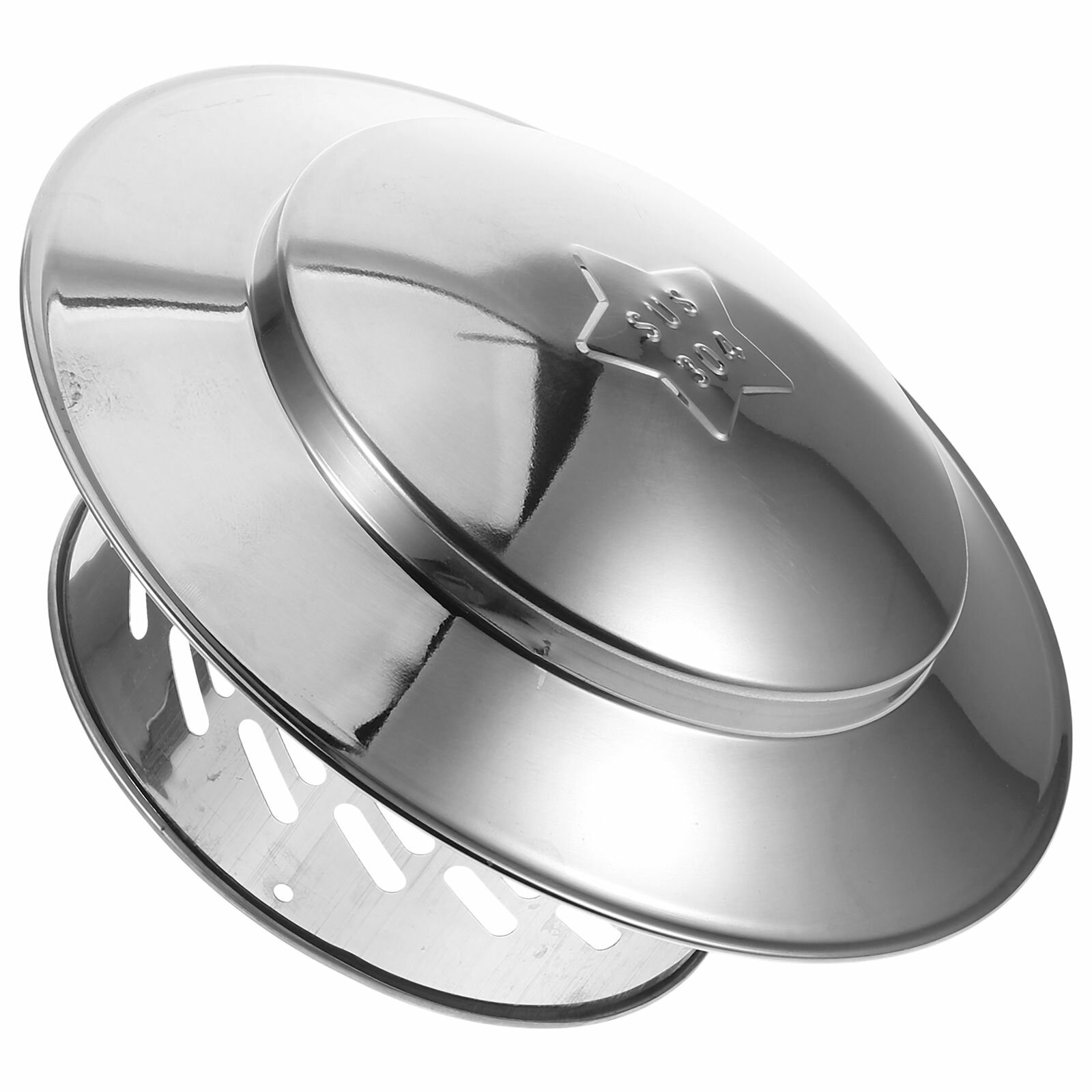 Дождезащитный колпак из нержавеющей стали для дымохода универсальный