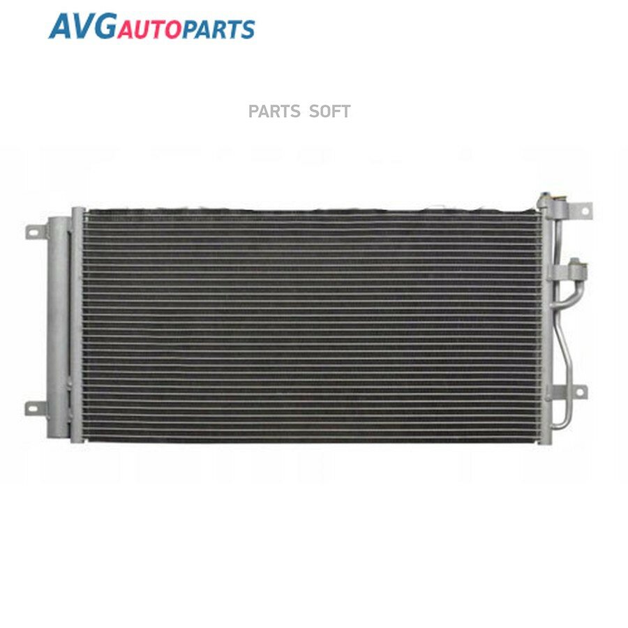 (35) AU940482 AVG Радиатор кондиционера L322 2010 - 2012 4.4D от официального дистрибьютора, AVG, артикул AU940482