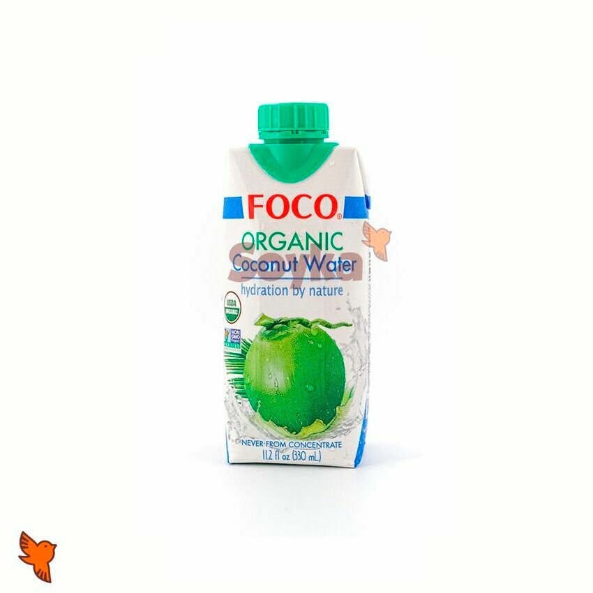 Кокосовая вода Organic Foco, 330мл