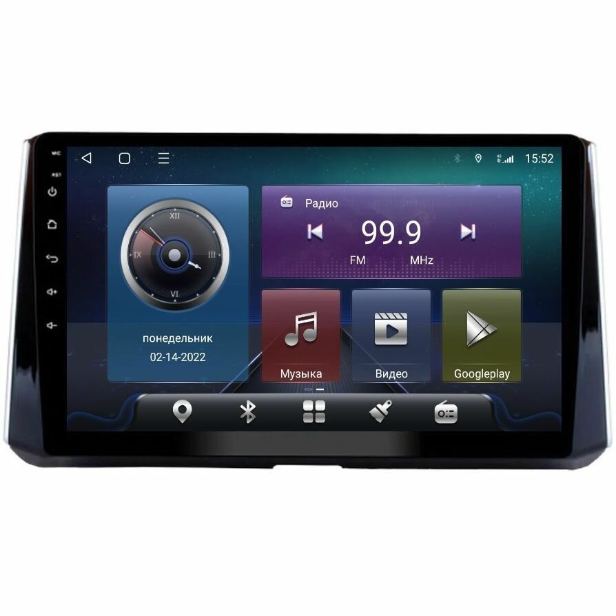 Магнитола CRS-300 Toyota Corolla E210 2018-2022 с Android 13, Процессор 8 ядер, Память 6+128Gb, Carplay, DSP, 4G(Sim)