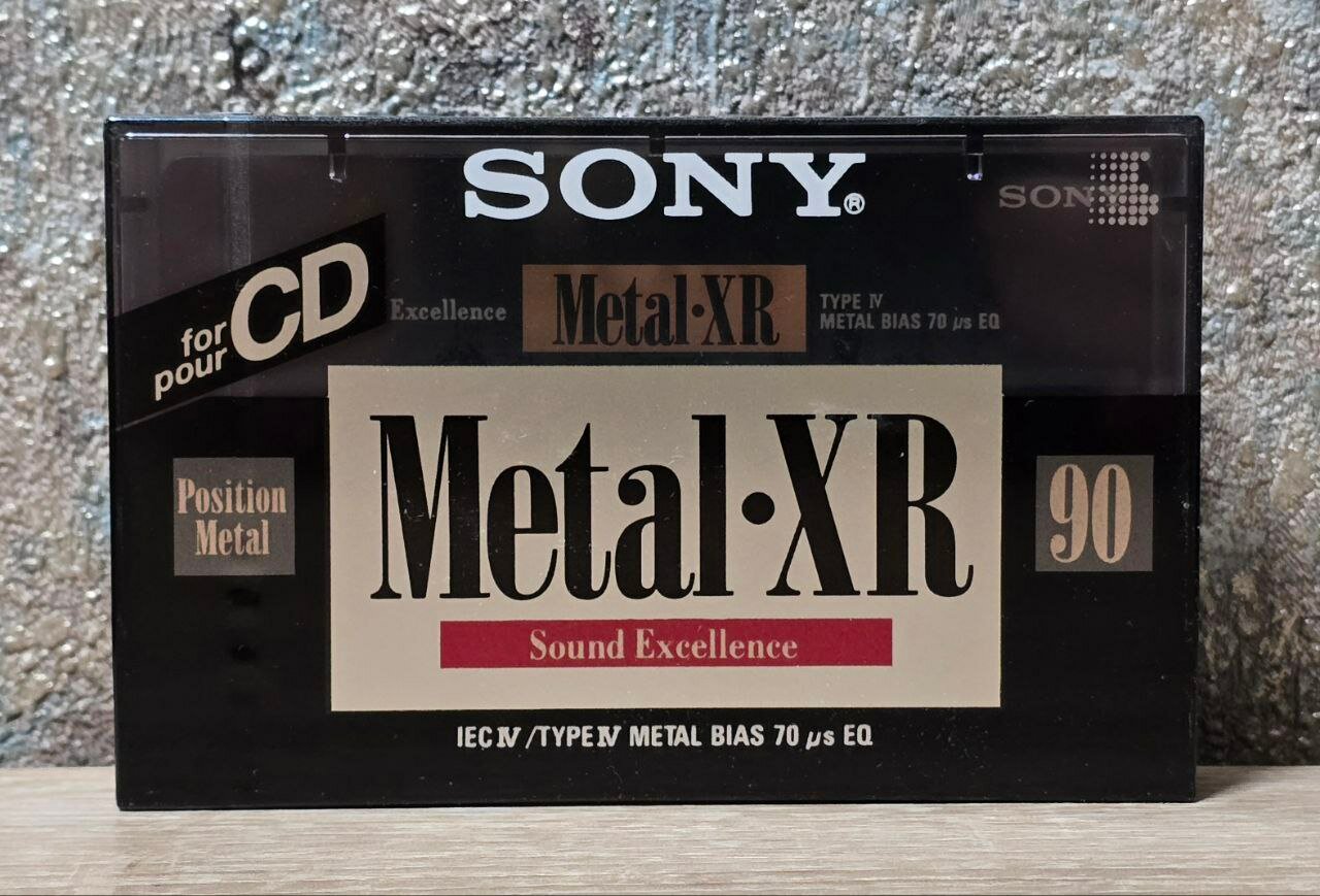 Аудиокассета SONY METAL XR
