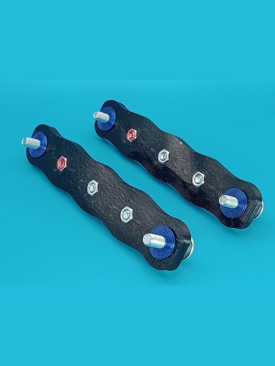 Переходник рамки номерного знака для китайских автомобилей усиленный с крепежом