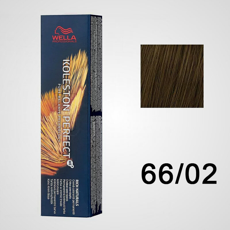 66/02 Стойкая крем краска Koleston 60мл WELLA Koleston perfect 66/02 Краска 60 мл