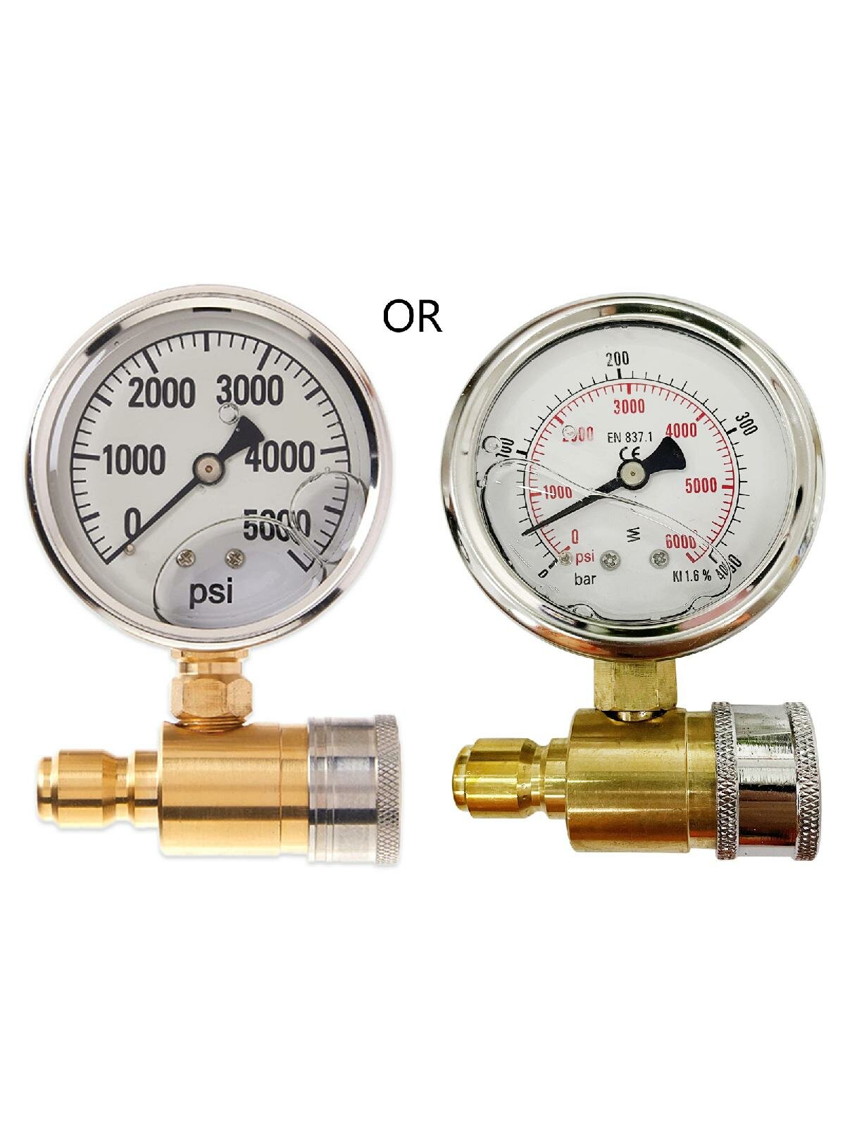 Высокоточный манометр высокого давления 5000psi