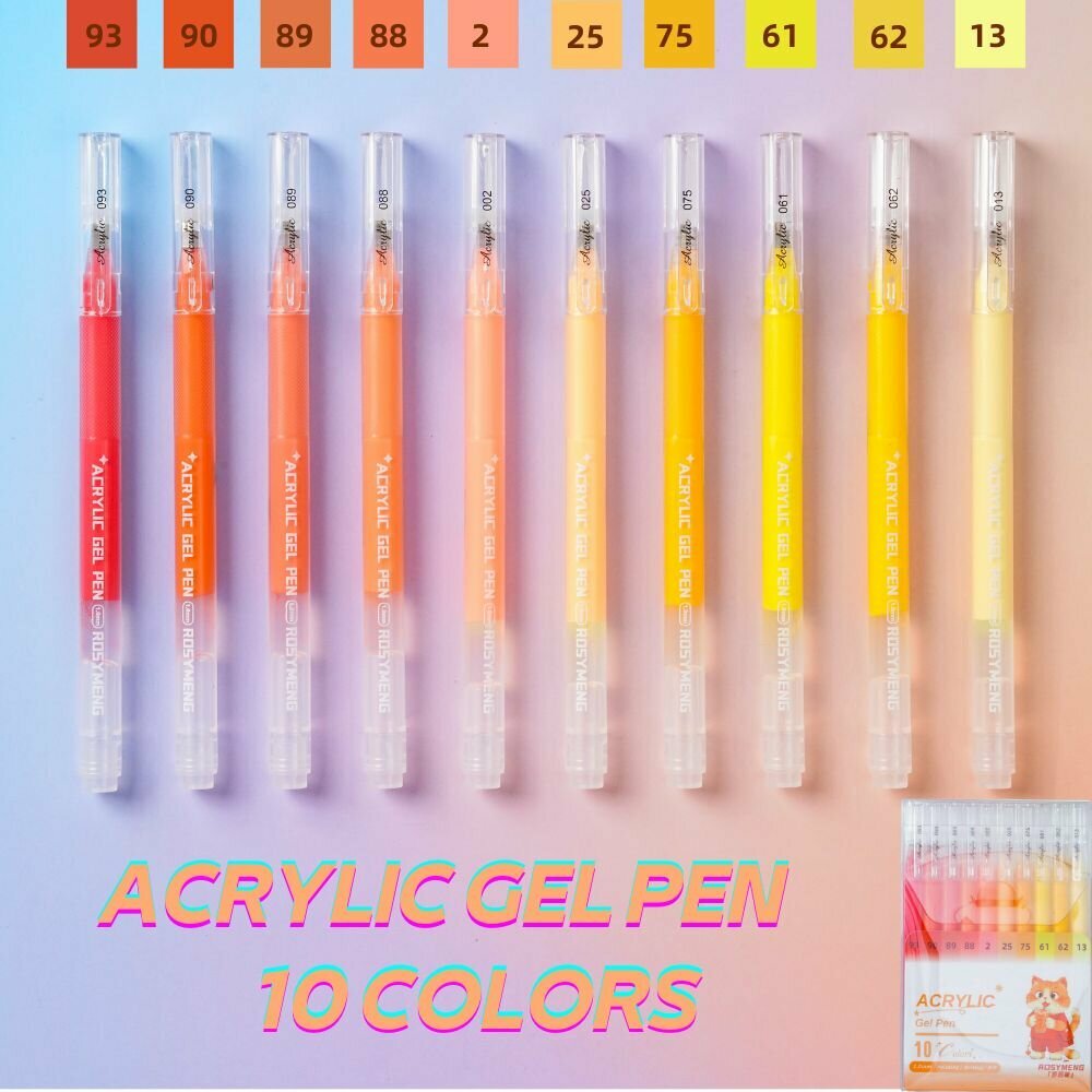 Высокоглянцевая акриловая гелевая ручка