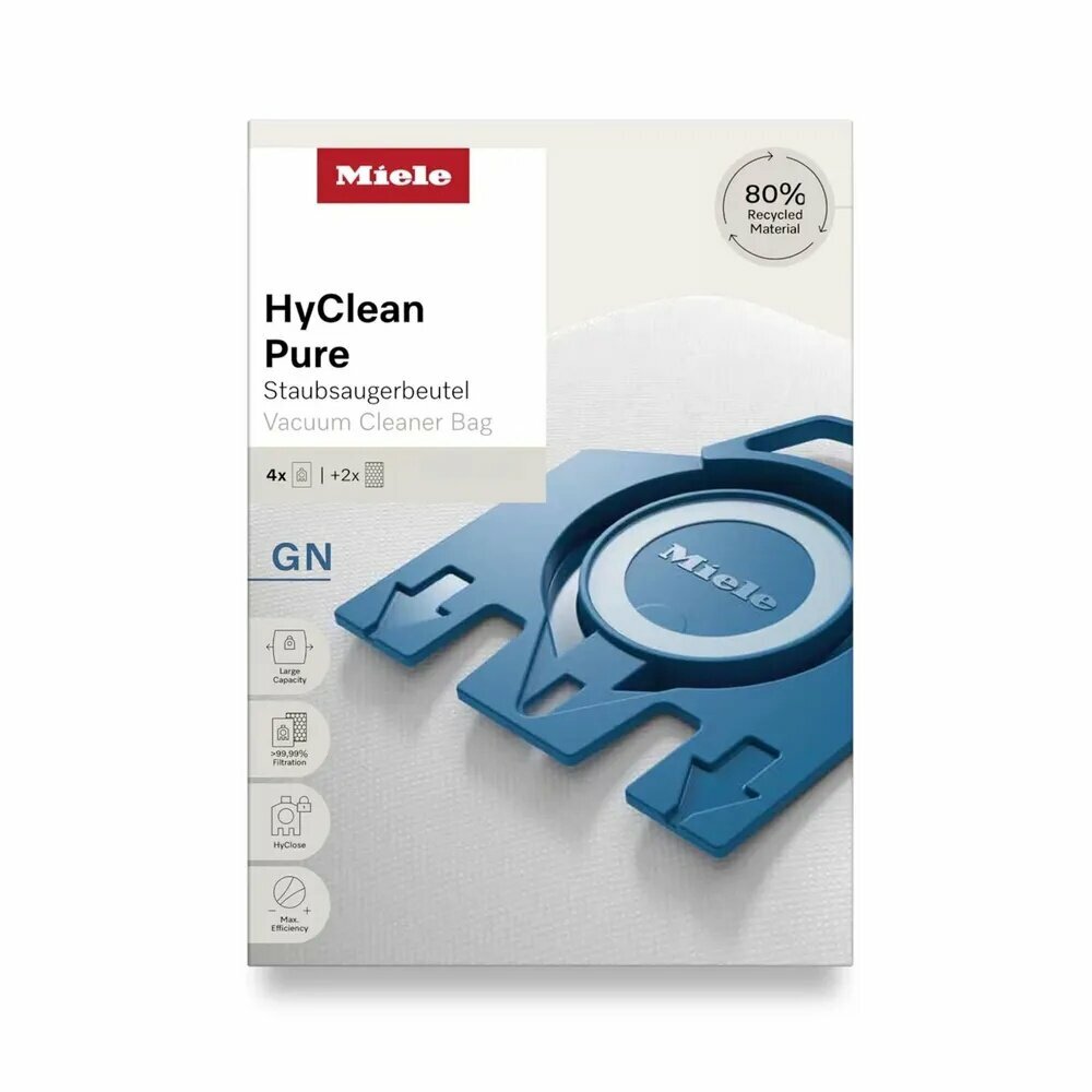 Пылесборники Miele GN HyClean 3D Efficiency комплект мешков для пылесоса