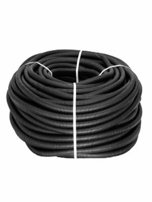 Труба гофрированная ПНД чёрная. с пр. d-32 (уп 50м) EKF