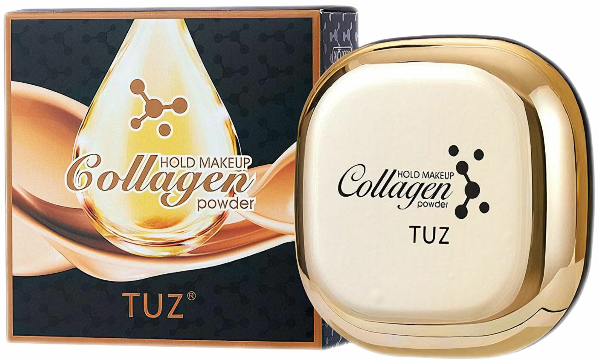 Пудра с коллагеном TUZ Collagen Hold Makeup Powder 2in1 Тон 03, 15x2 гр