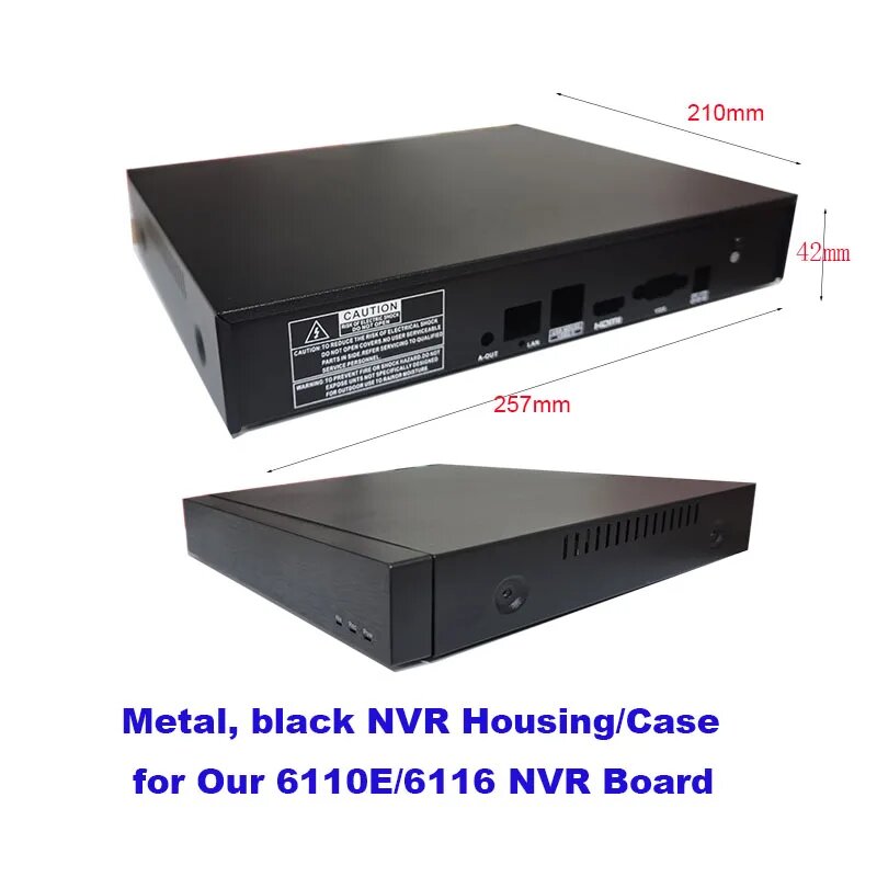 Металлический сетевой видеорегистратор SITOB VISION NVR6110E/NVR6116