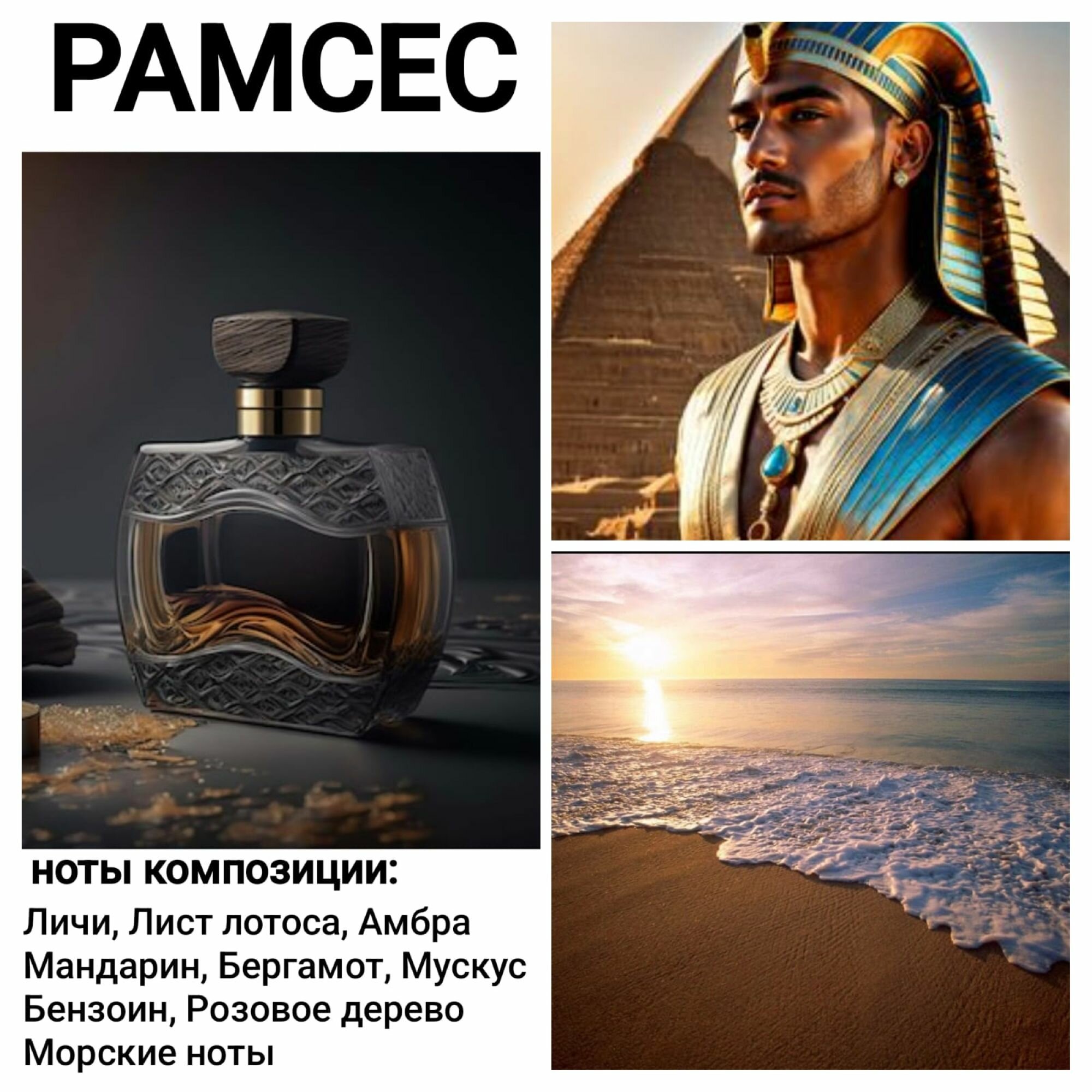 " Рамзес Е " духи-масло с феромонами 3 мл для мужчин