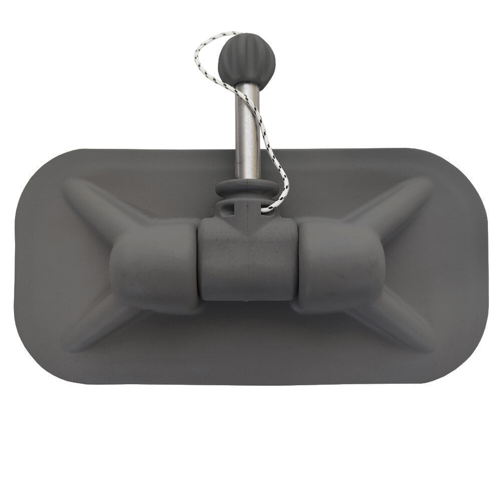 Уключина для лодки ПВХ №1.1 Крест, нержавеющая сталь серый