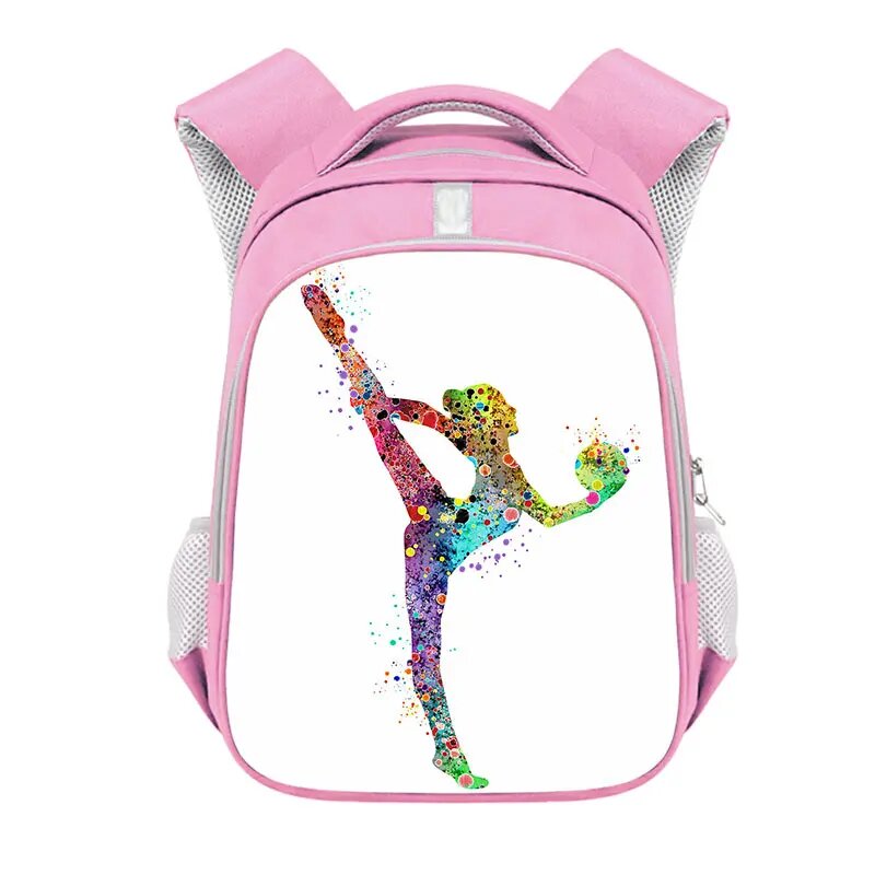 Рюкзак для гимнастики 16" розовый, Color: 13fgymnas12cw