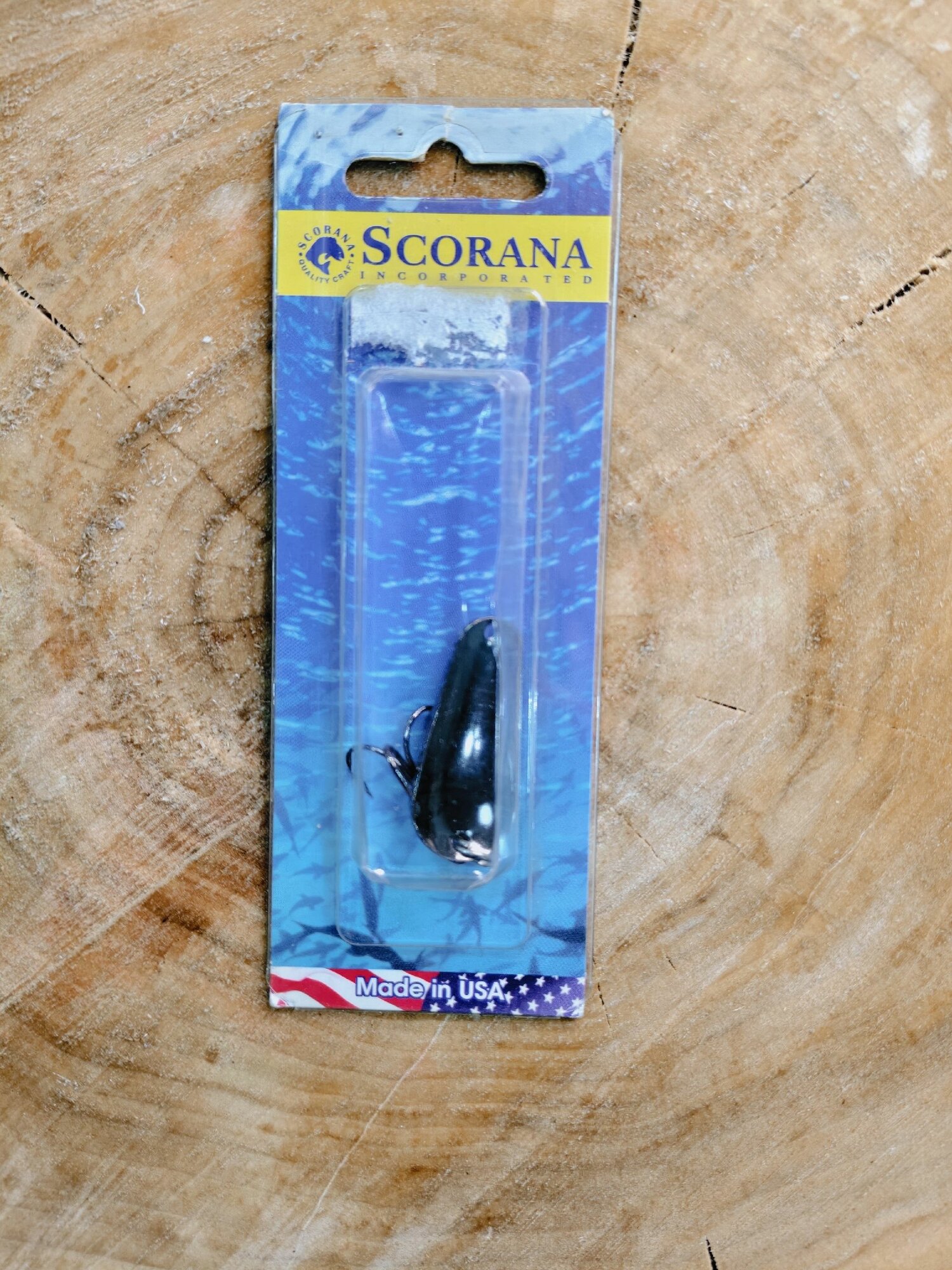 Блесна рыболовная Scorana Cleo (7 гр.) цвет черный