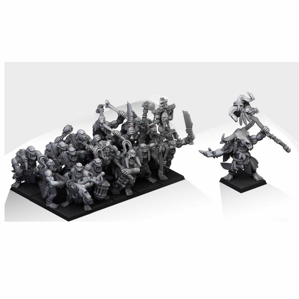 Отряд орков - 16 миниатюр