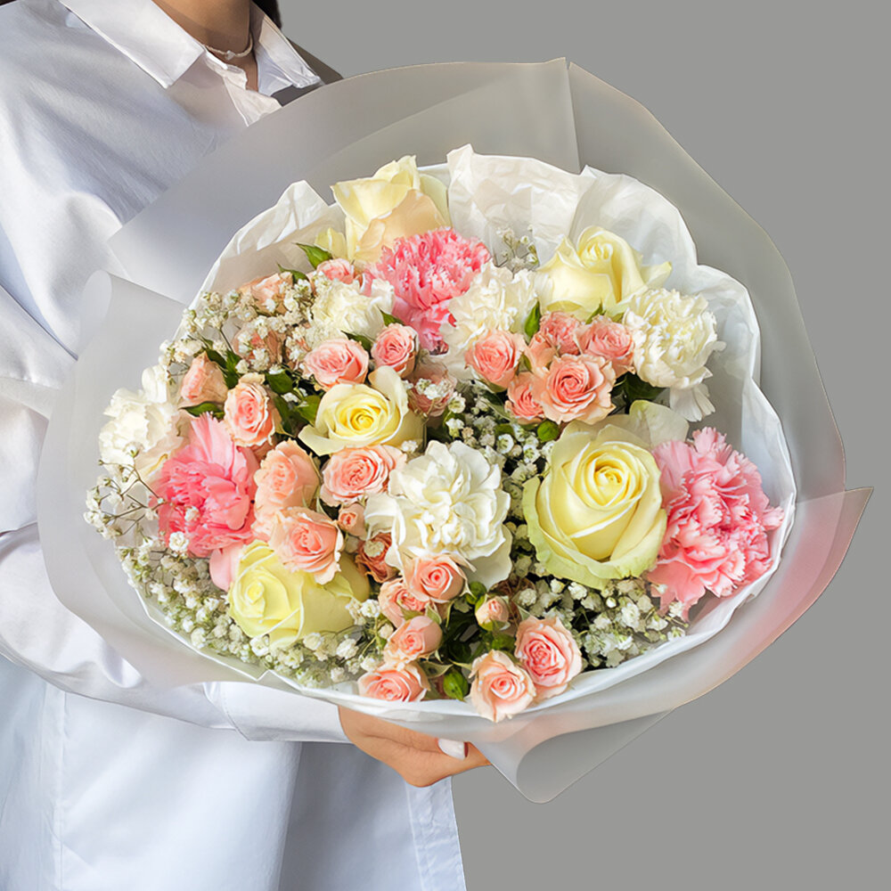 Букет цветов "Нежные чувства"