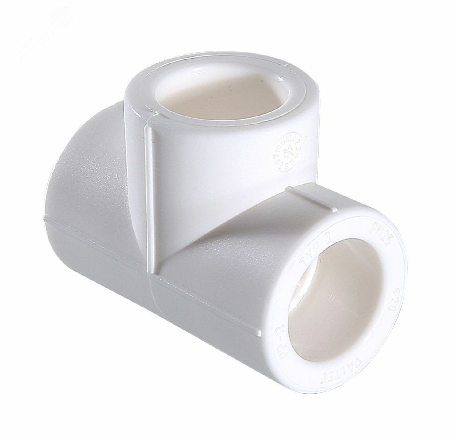 Valtec VTp.731.0.040 Фитинг полипропиленовый тройник 40 мм