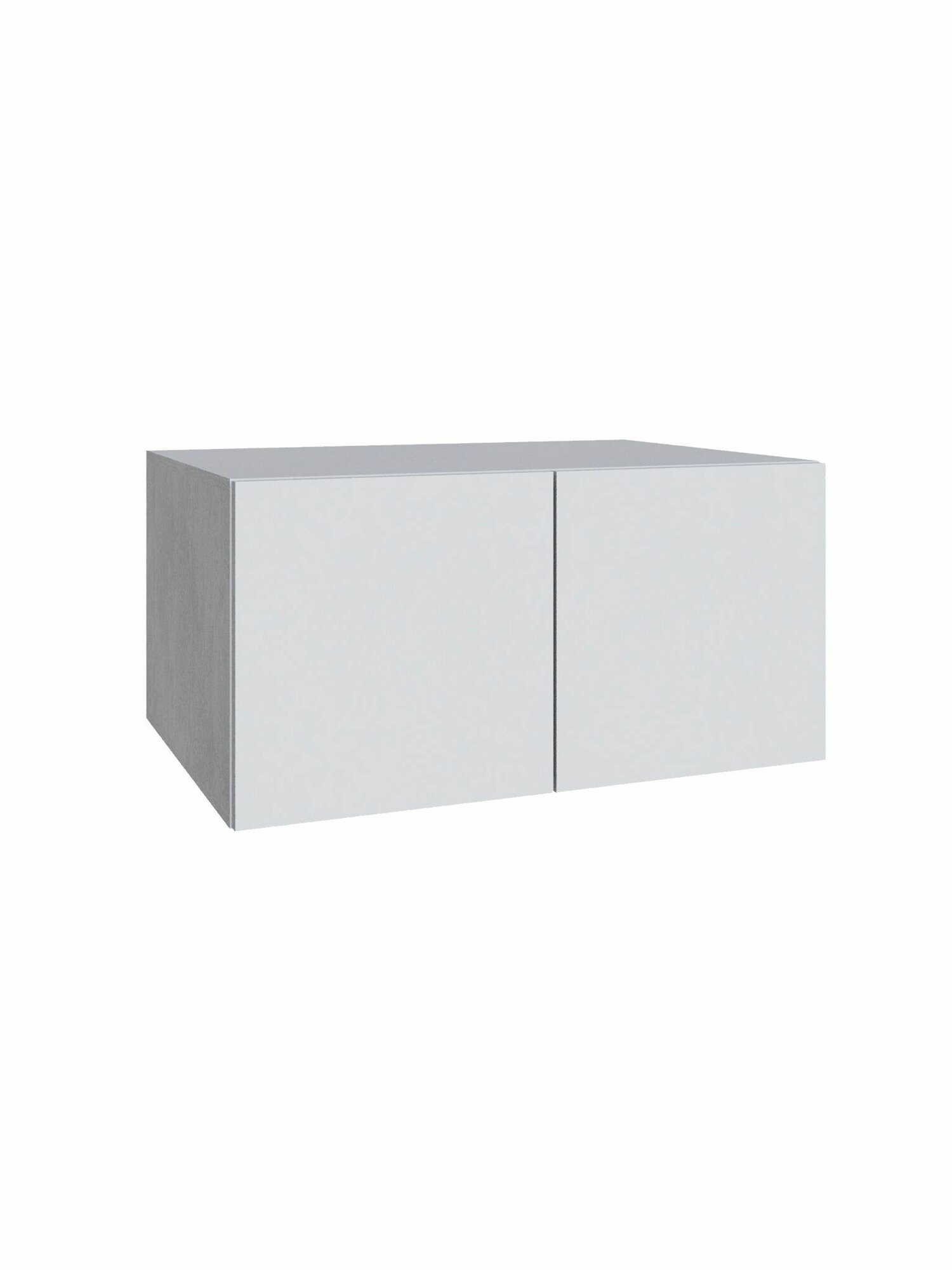 Антресоль Мадрид (0,75) (белый) 400х750х520 для шкафа, спальни, тэкс