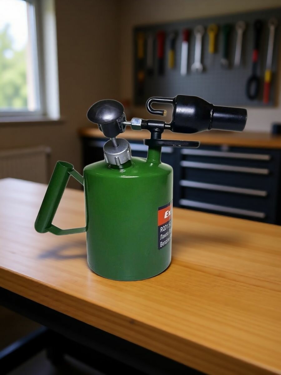 Лампа паяльная RQD, 1,5л, с регулятором пламени