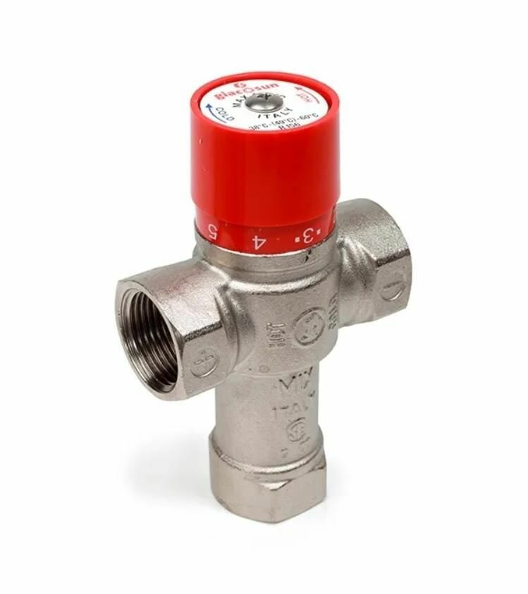 Термостатический клапан Giacomini R156, 3/4" Kvs 2,0 38-60С