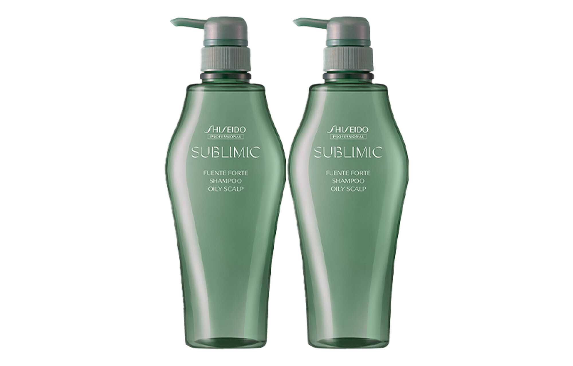 Шампунь унисекс SHISEIDO SUBLIMIC FUENTE FORTE для жирной кожи головы, спецификация 500ml*2