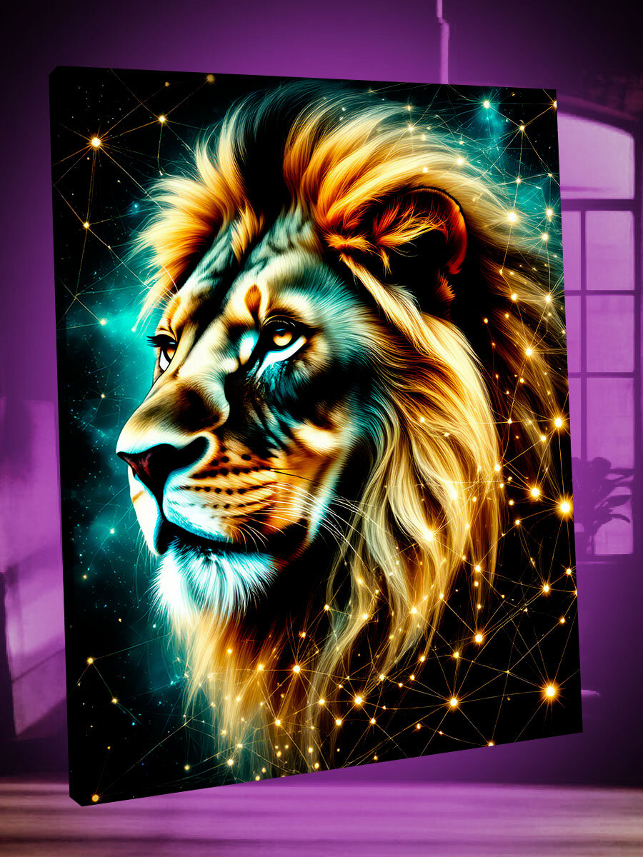 Интерьерная картина Лев