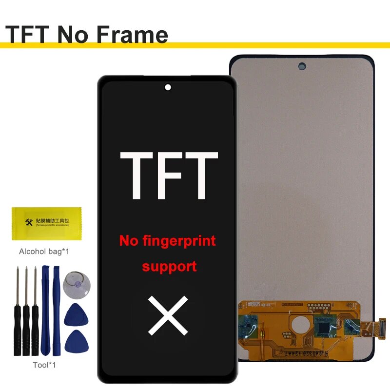 AMOLED для Samsung Galaxy S20 FE G780F ЖК-дисплей с цифровым преобразователем TFT No Frame