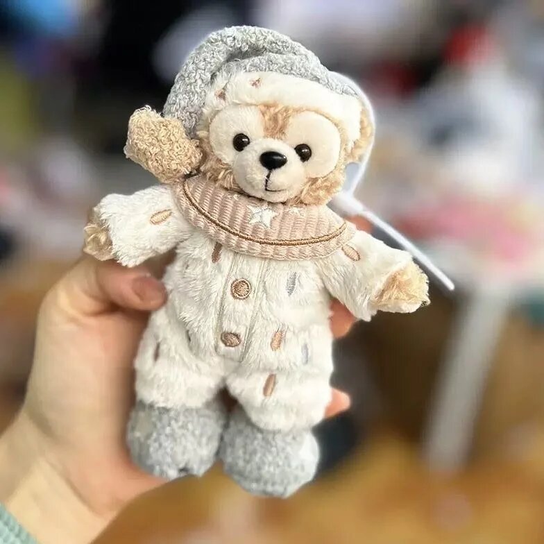 Potdemiel Disney Duffy CookieAnn Lazy Series Плюшевая кукла 15 см Белый, 03