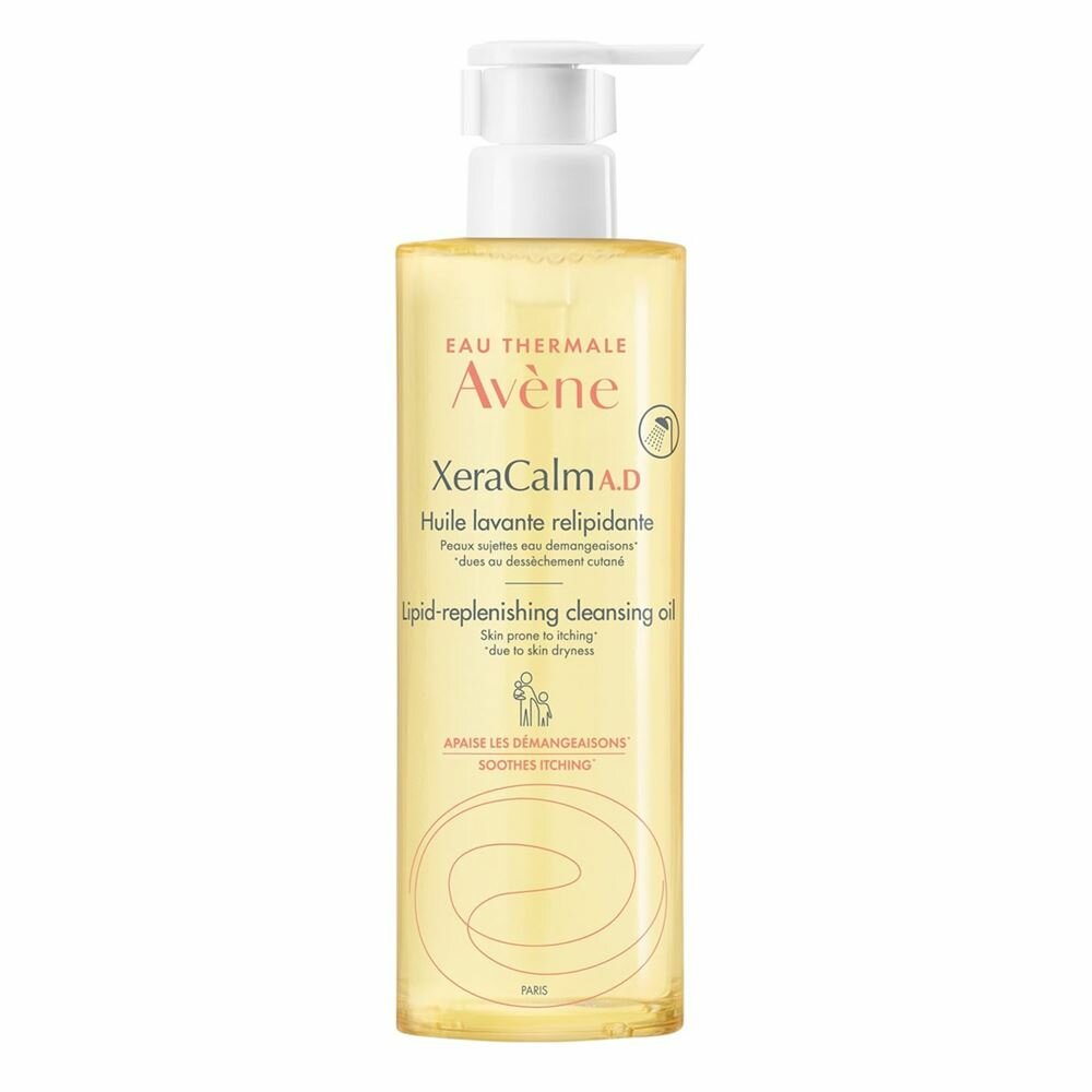 Масло Avene XeraCalm A.D КсераКалм А. Д Очищающее масло для лица и тела, Очищающее масло для лица и тела, 400 мл