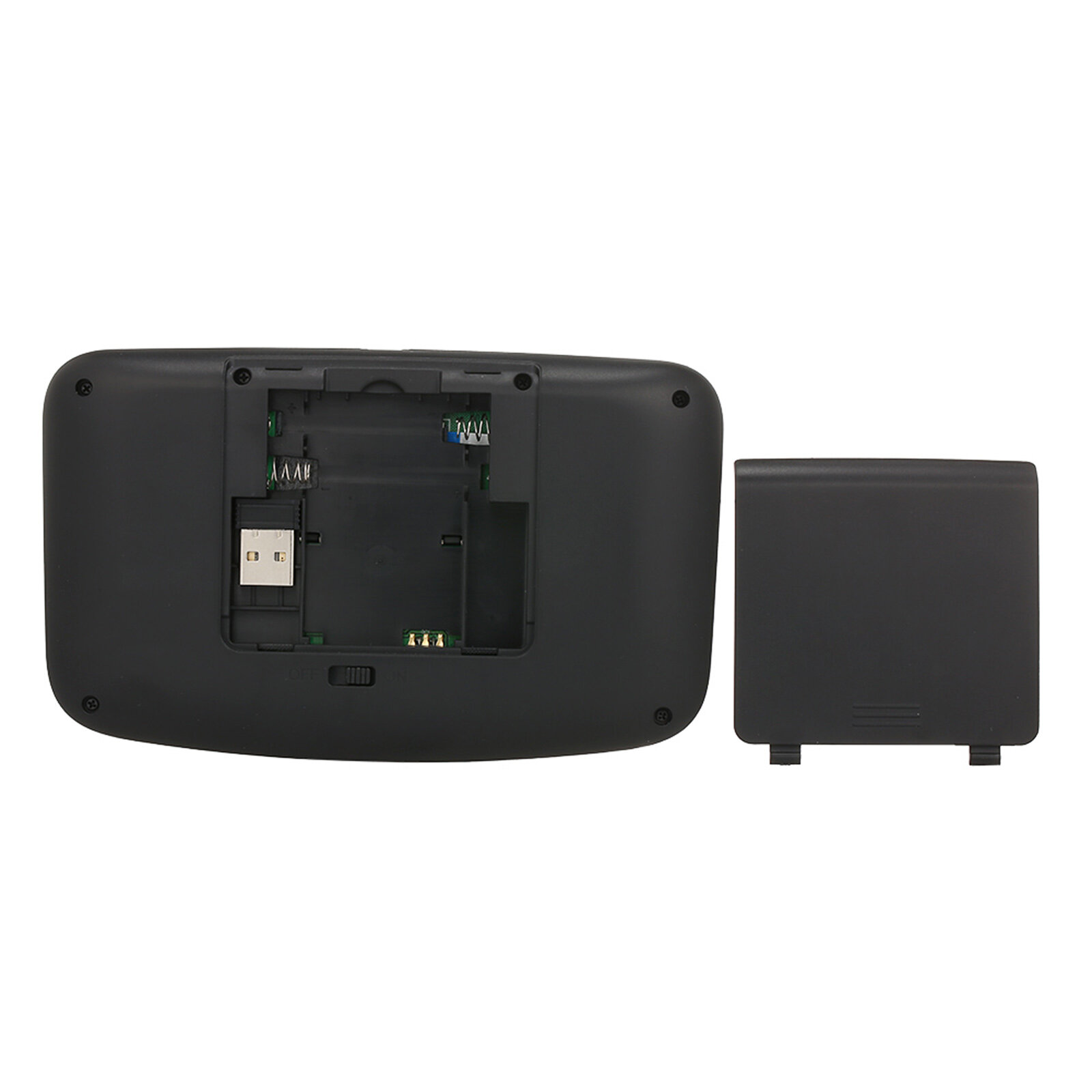 Беспроводная Клавиатура: Компактный Дизайн 92г с Сенсорной Панелью и Подсветкой - Универсальная Совместимость для PC, PS3 и Smart TV Мультимедийные Клавиши for Управление с Дивана и Игры