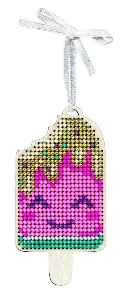 Набор для вышивания Щепка #О-162 Счасливое эскимо, Счетный крест, 5 х 9 см