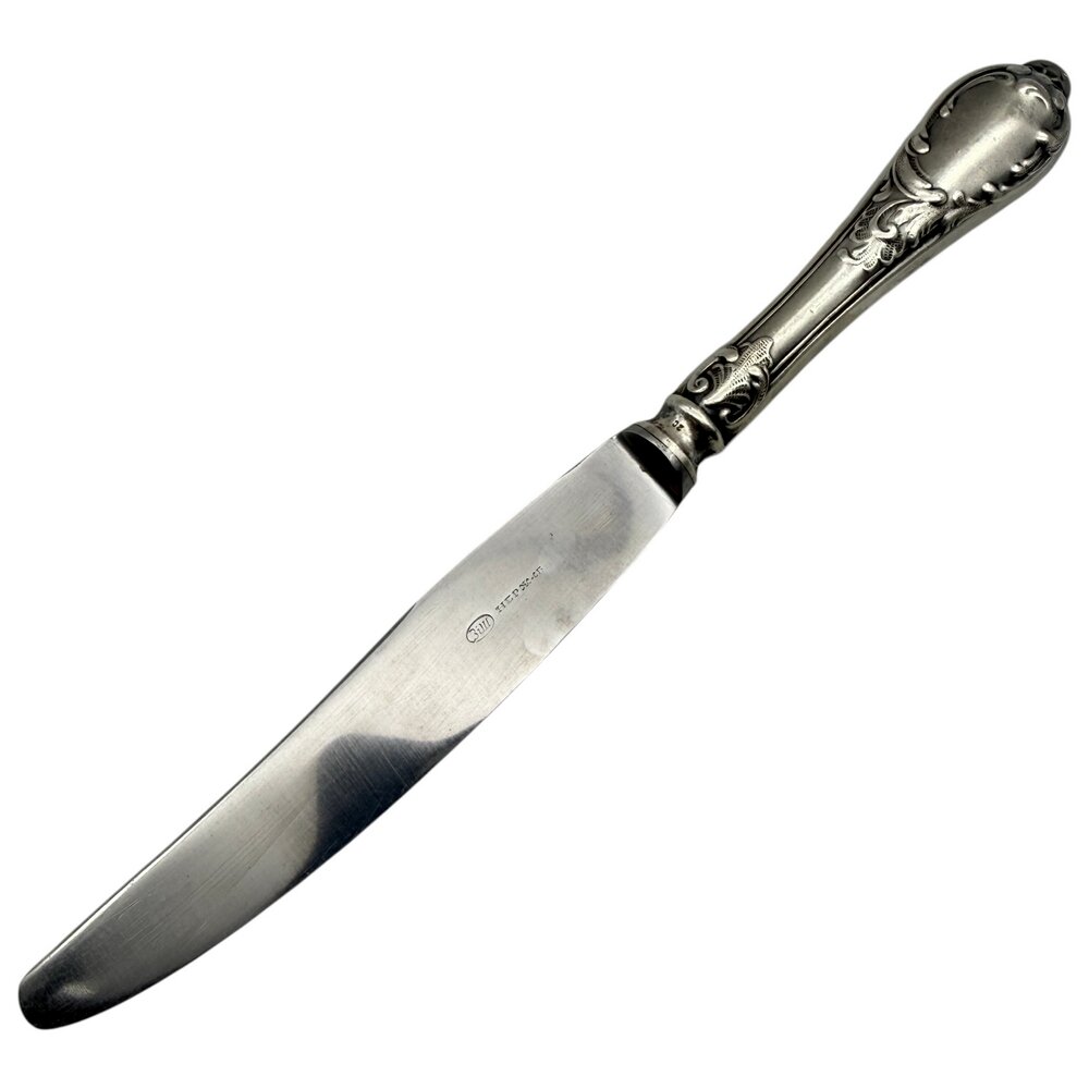 Нож столовый "Пламя старое", 26 см, МНЦ, 1950-1960 гг, ЗiШ, г. Вольянск, СССР