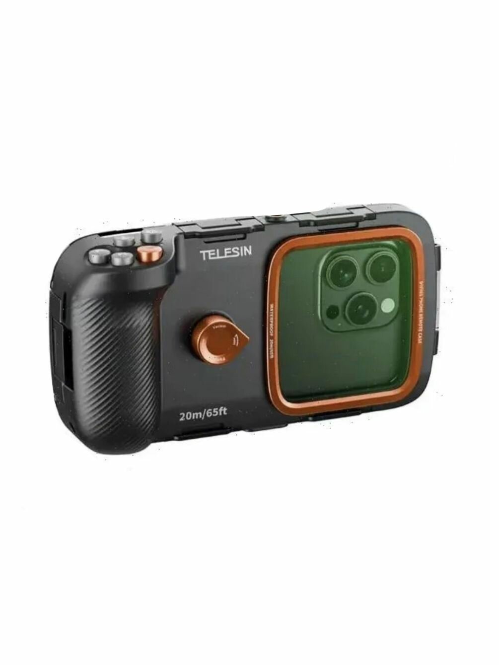 Водонепроницаемый чехол Telesin P4-WTP-06, с Bluetooth, для iPhone и Android