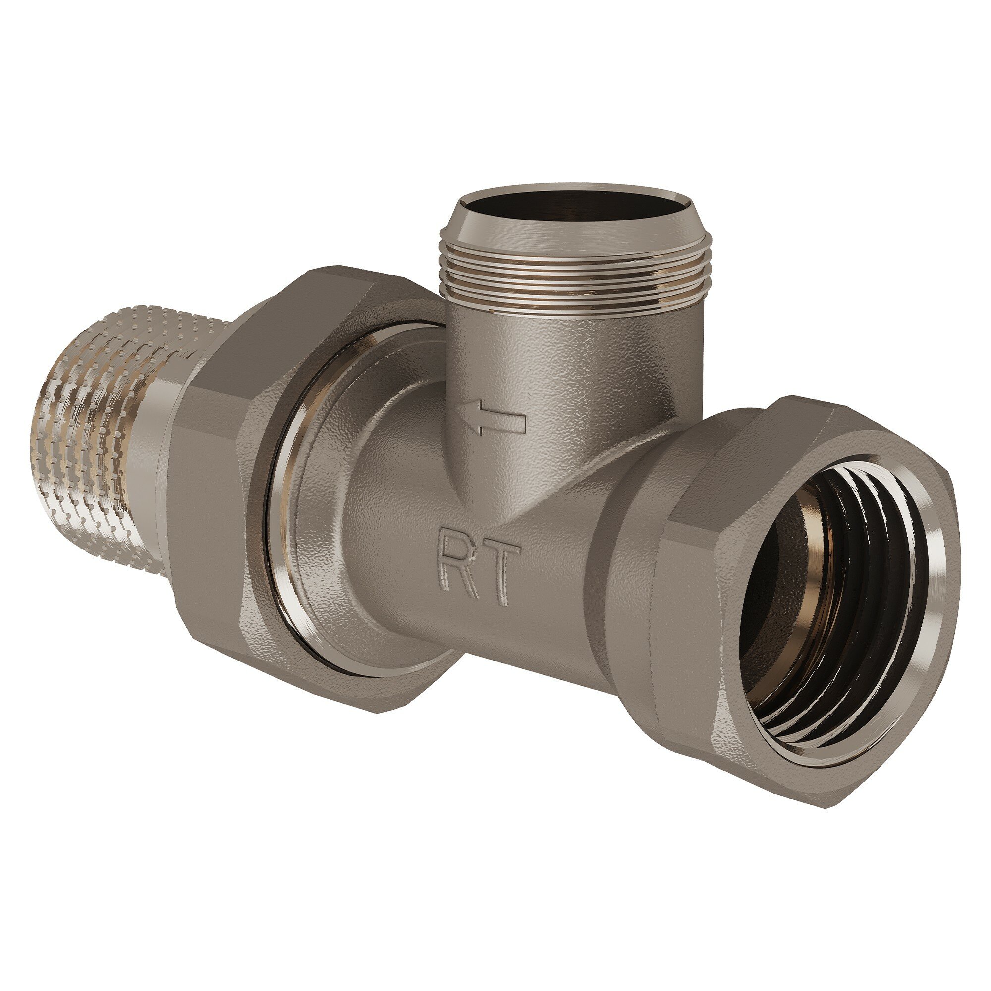 Клапан запорный прямой Royal Thermo 1/2