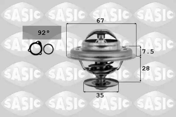 Термостат охлаждающей жидкости SASIC 9000016 Bmw Serie 3 E36 Serie 5 E34 E39 Z3