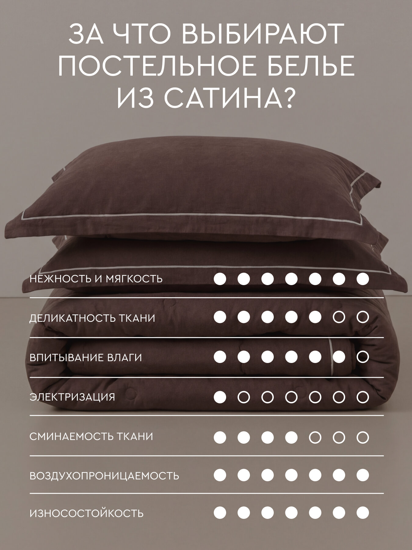 Комплект постельного белья с одеялом Mirror Sleep сатин, 4 наволочки — фото 1