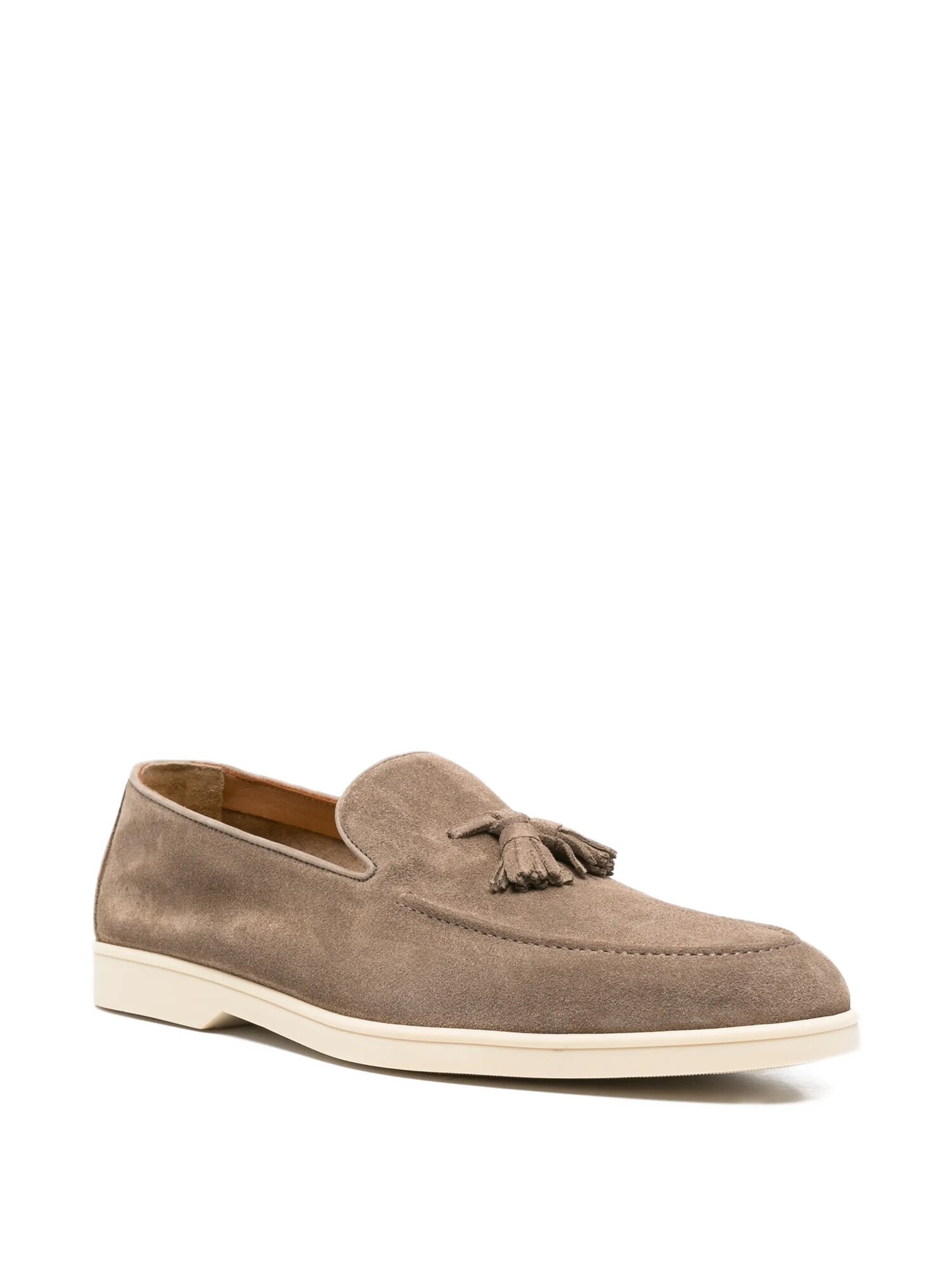 Лоферы Doucal's Tassel suede loafers, размер 42, grey — фото 1