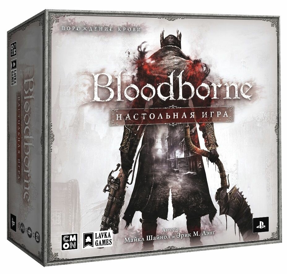 Настольная игра Lavka Games Bloodborne, ролевая, 37 фигурок