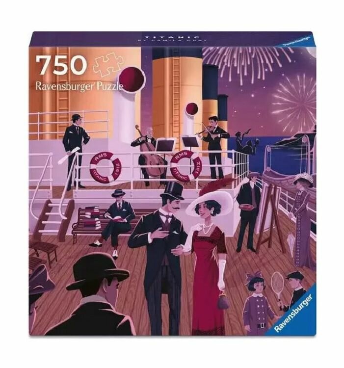 Пазл Ravensburger Искусство и душа, Титаник, 750 деталей
