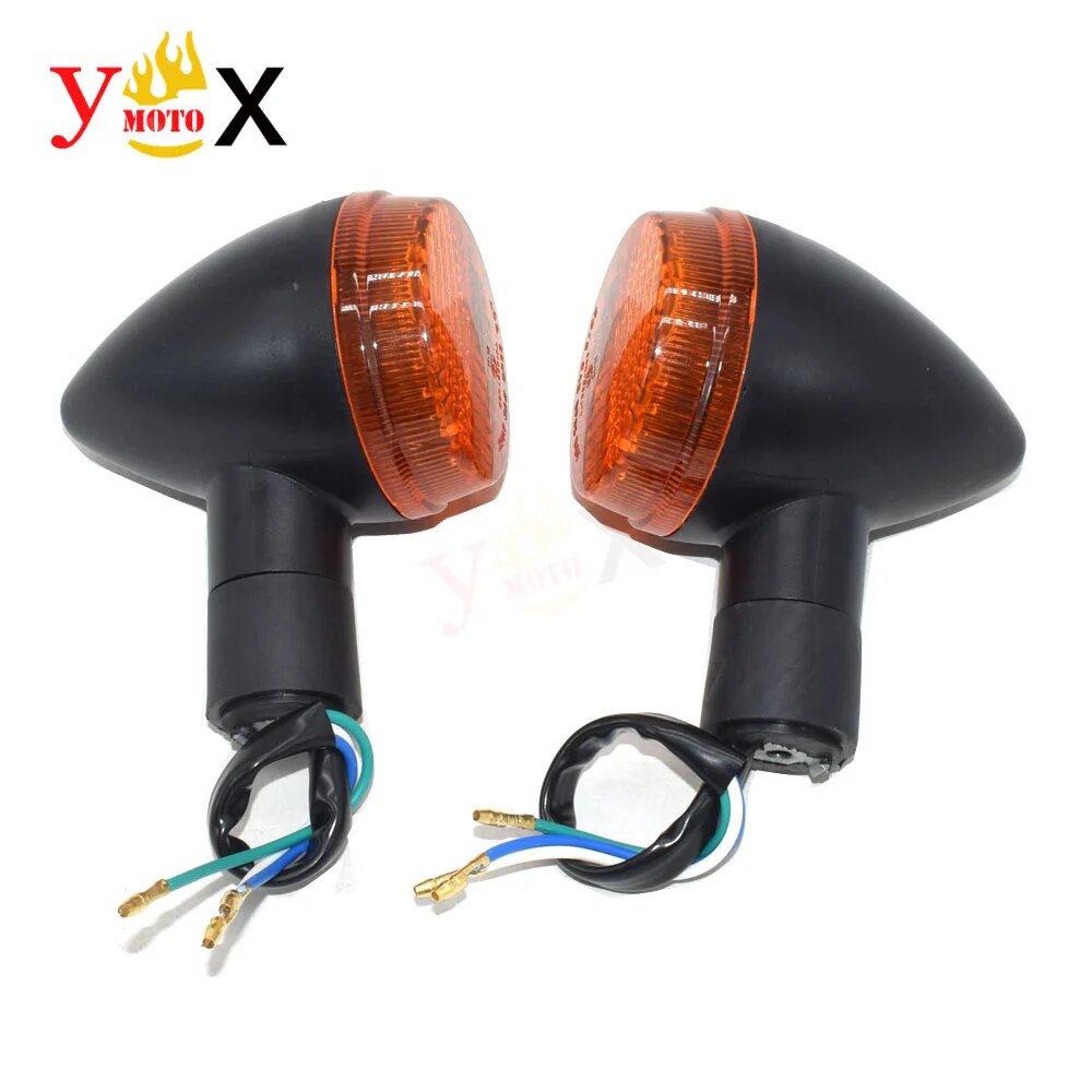 Указатели поворота мото Amber Lens для Honda Shadow VTX Magna Steed