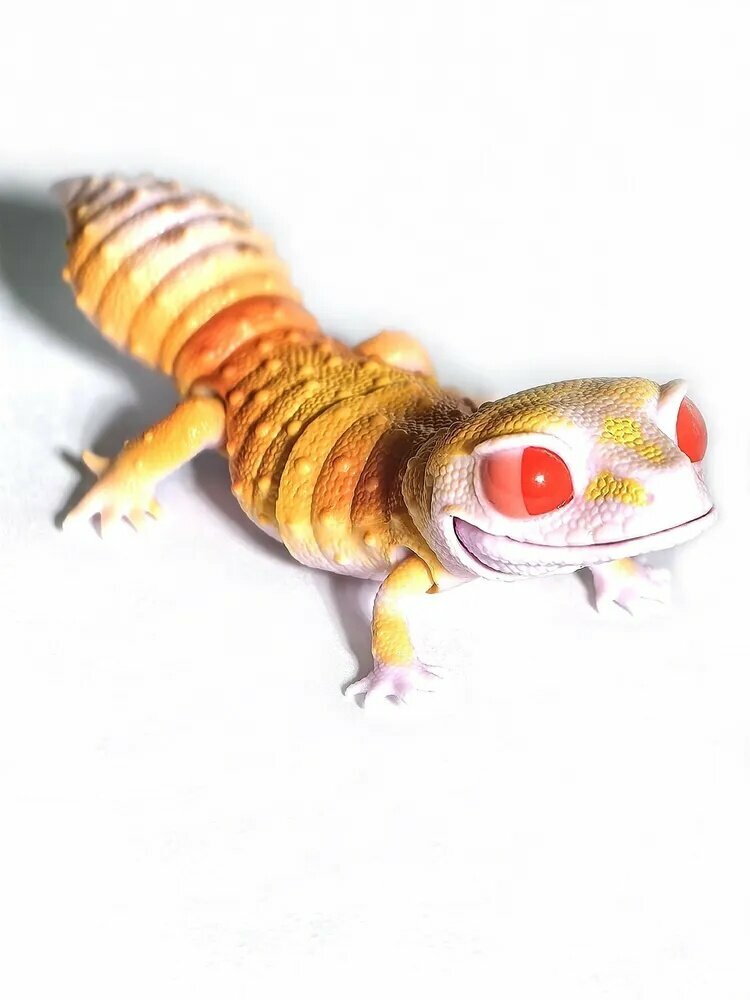 Подвижная фигурка ящериц, рептилий (Эублефар ТТА)