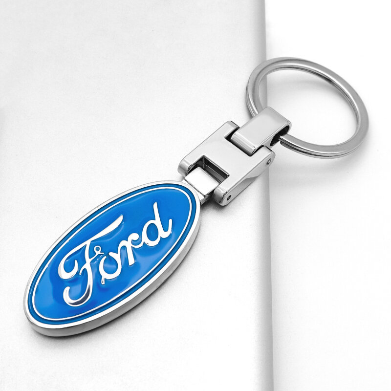 Автомобильный брелок двухсторонний логотип автомобиля для Ford / Форд