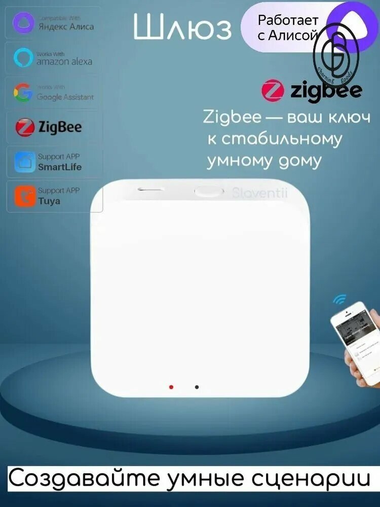 Умный беспроводной шлюз Zjgbee 3.0 & BLE &SigMesh