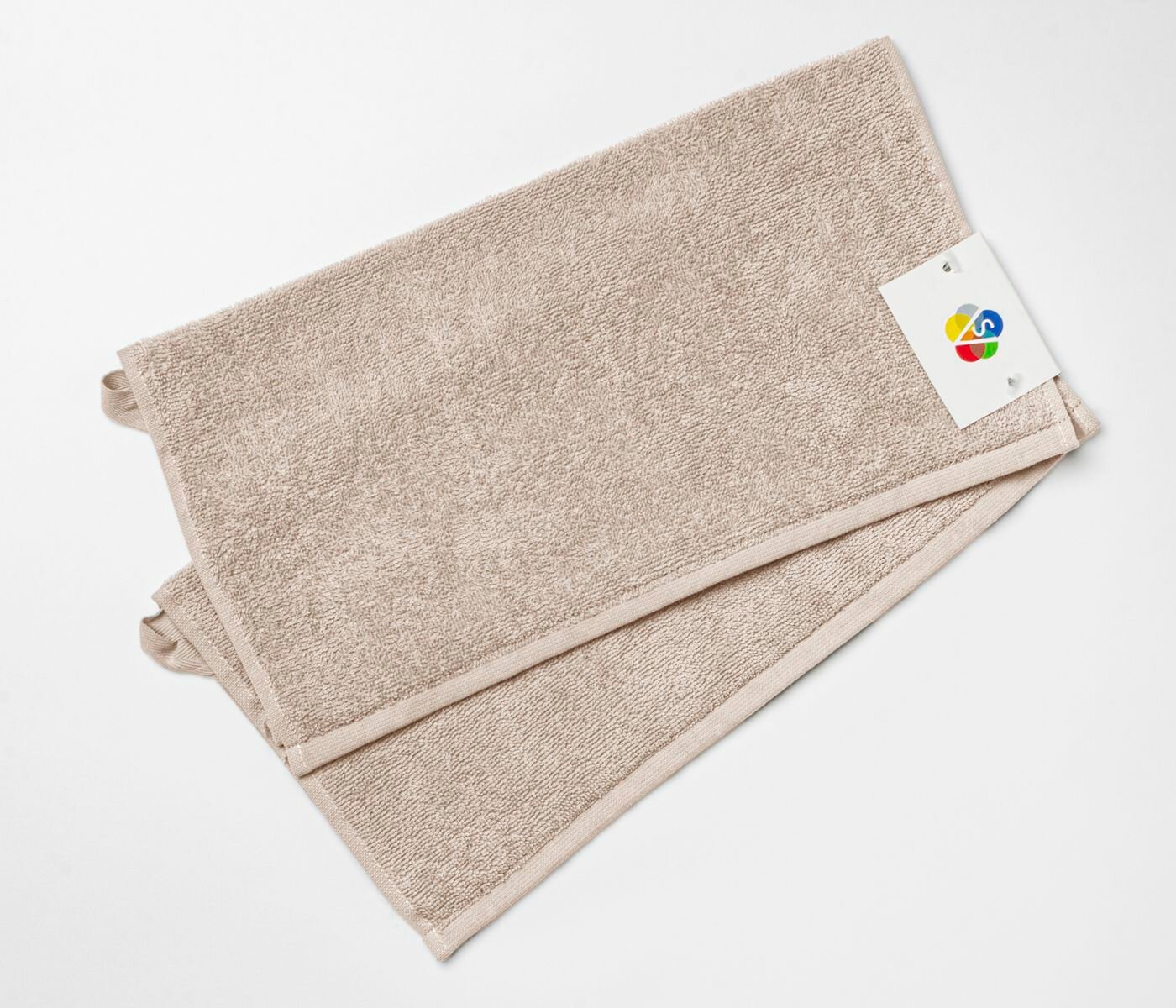 Полотенце идеал 2шт, 40x40см, махровое 100% хлопок, голубой (для рук и лица, кухонное) STENOVA HOME